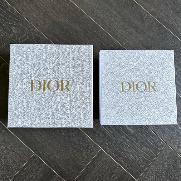 Dior | Storage & Organization | Two Dior Boxes For Gift Box Storage And ...